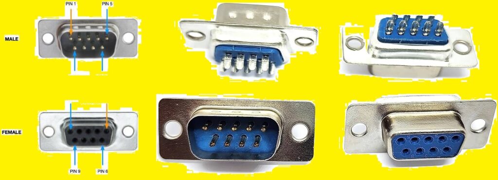 What is DB9 Connector, Types, Pins, Features & Uses - The Engineering ...