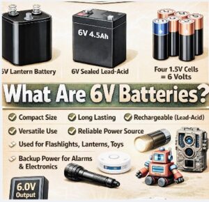 6 Volt Battery Features, Uses, Working, & Types - The Engineering Knowledge