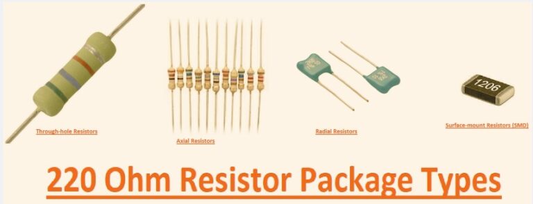 220 Ohm Resistor, Value, Color Code - The Engineering Knowledge